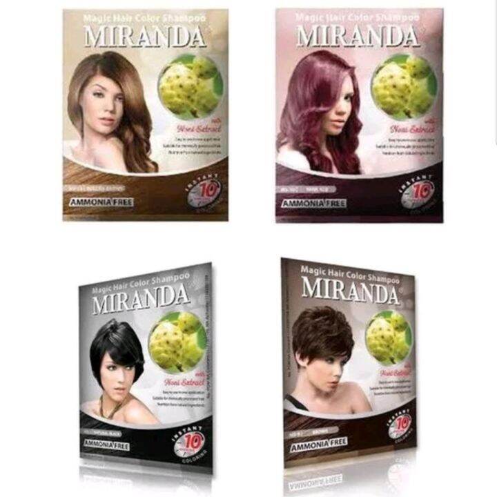 miranda hair color magic shampoo | Lazada Indonesia
