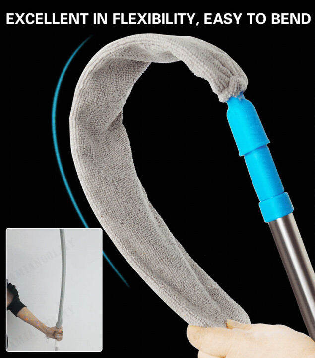 mengkai เครื่องทำความสะอาดรองเตียงที่ยืดหดได้สำหรับใช้ในบ้าน ล้างฝุ่น ...