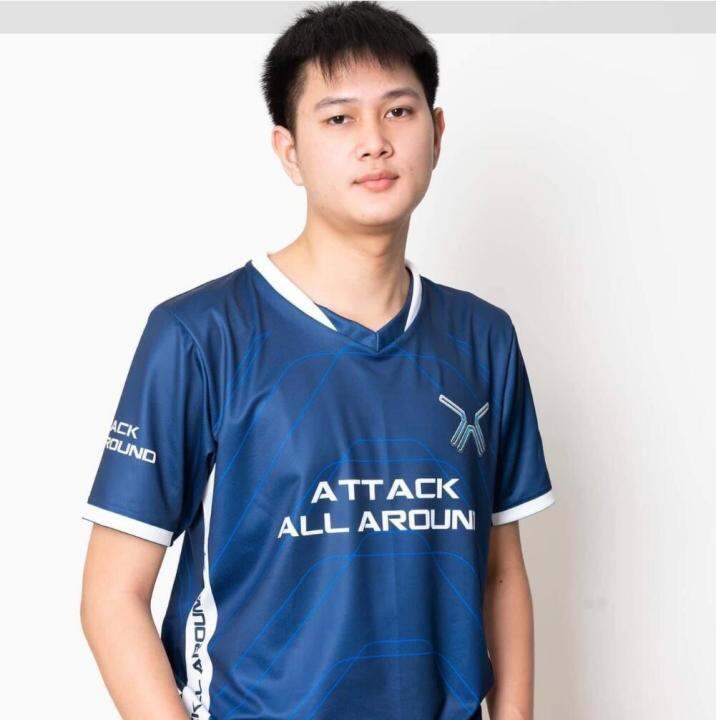 Attack All Around Team Shirt fire Game 01（Contact the merchant to customize the name for free ...