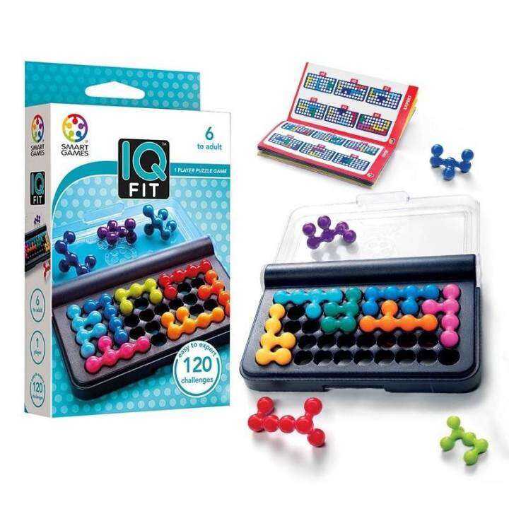 ตัวต่อเสริม IQ 120 ด่าน (ไม่ซ้ำสี) กล่องฟ้า 3D 🔅พร้อมส่งจากไทย🔅 | Lazada.co.th