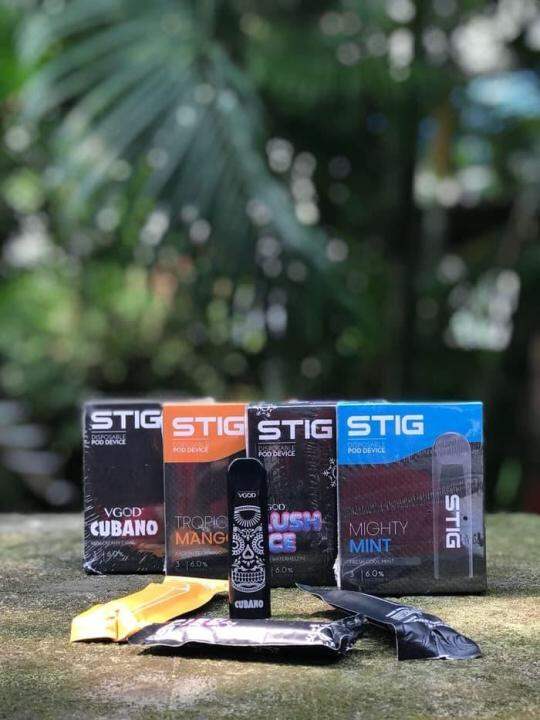 VGOD STIG PACK DISPOSABLE POD CLOSED SYTEM BY VGOD MOD VAPOR VAPE ...