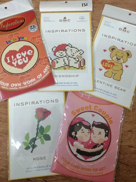 DMC MINI PATTERNS for beginners (LOCAL KITS) Random | Lazada PH