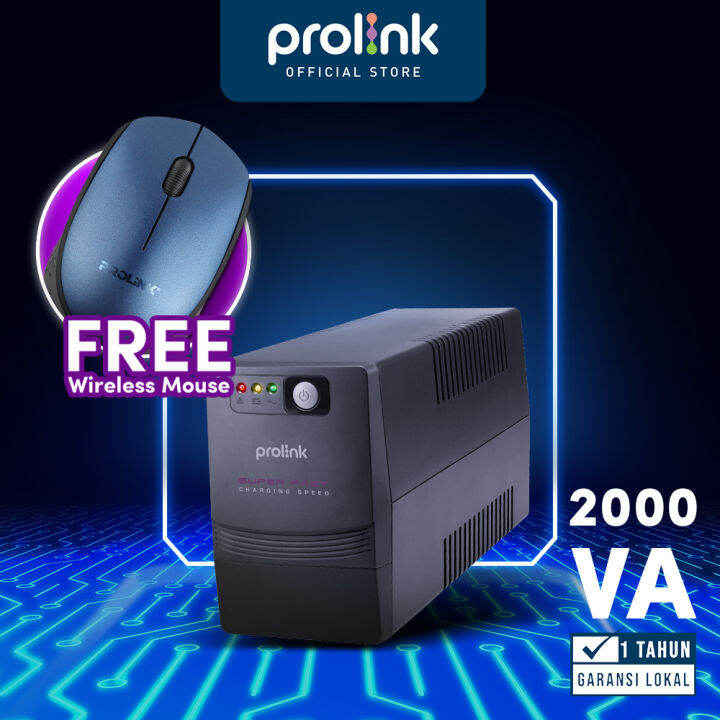 Prolink PRO2000SFC Super Fast Charging Line Interactive UPS l 2KVA l ...