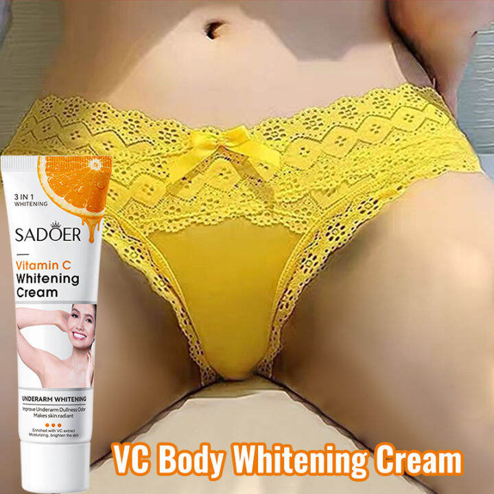 SADOER VC Underarm Whitening Cream 50g Whitening for Private Parts Tender Whitening Cream for ...
