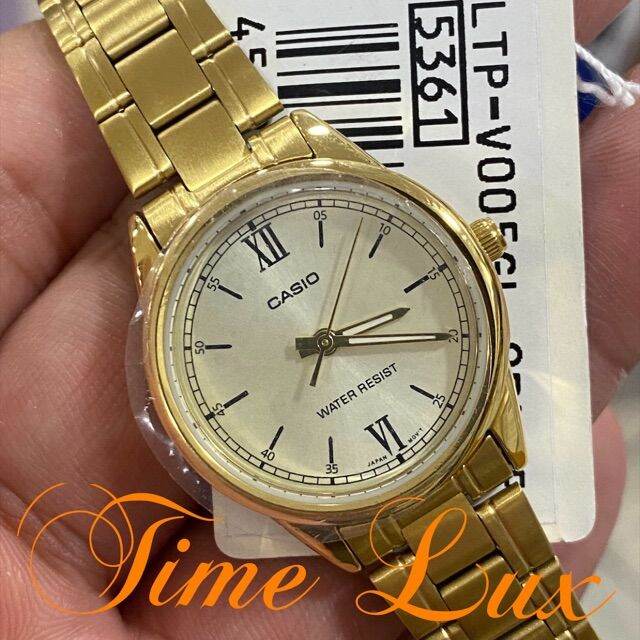Casio Ladies Gold LTP V005G 9B | Lazada PH