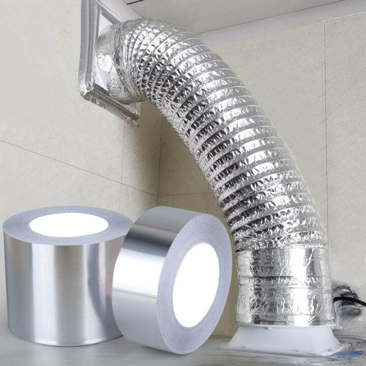 Aluminum Foil Duct Tape Insulation Panels Tape Aircon Duct Tape | Lazada PH