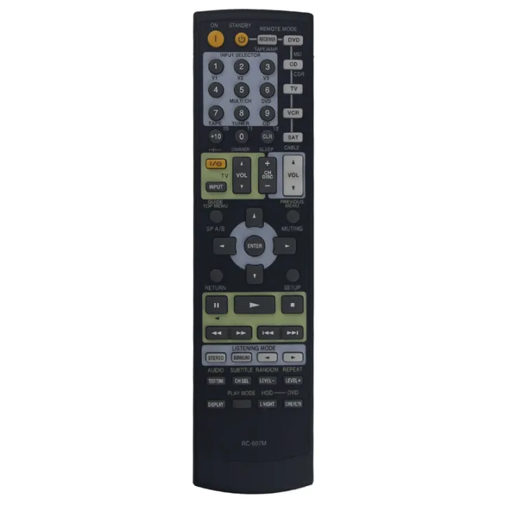 Remote Control Replacement RC-607M for Onkyo Receiver TX-NR708 TX-SR503 H A1 | Lazada PH