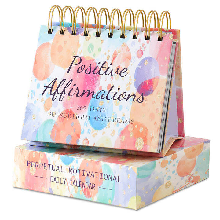 Plus Idea Positive Affirmations Calendar Motivational Calendar 365 Days ...