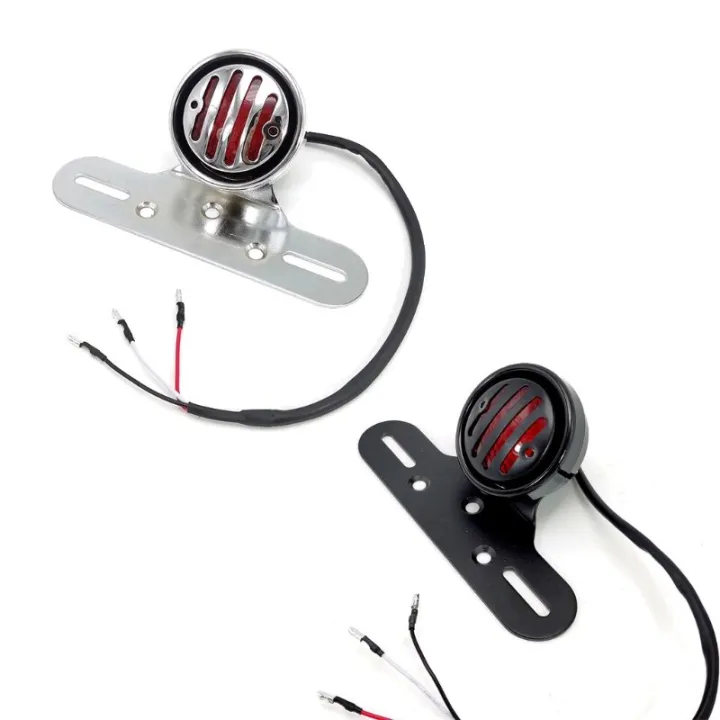 Motorcycle Retro Led Tail Lights Cruise Prince Motors Modified Tail ...