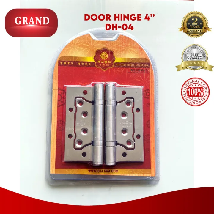 Stainless Steel Door Hinge / Bisagra DH-04 4" Inches4OJ | Lazada PH