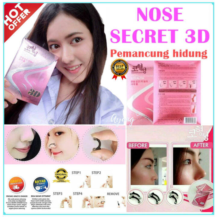 SECRET NOSE - High Increased The Nose Stealth 3D ORIGINAL KOREA ...