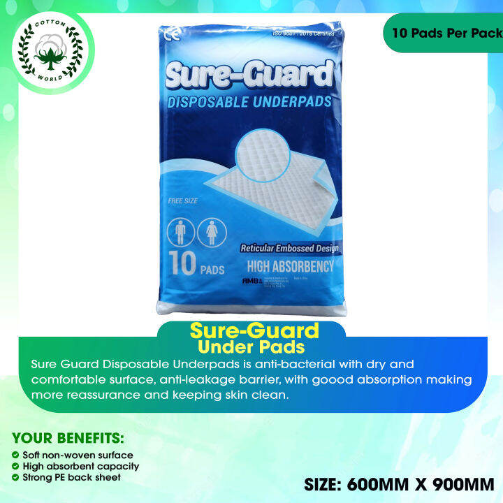 Sure Guard Underpads | Lazada PH
