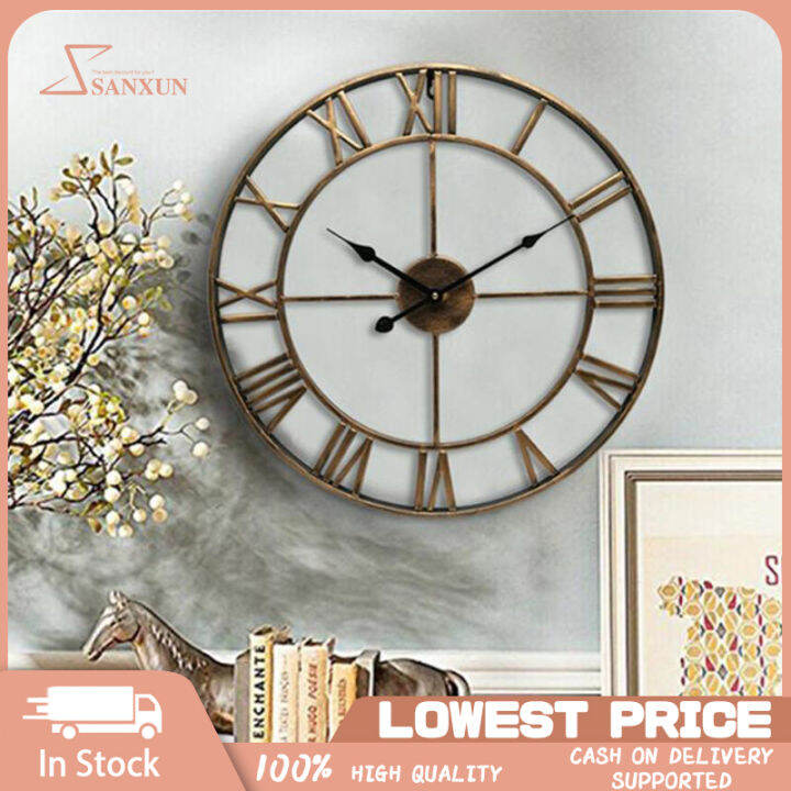 Home Decoration Oversized Wall Clock Nordic Living Room Bedroom ...
