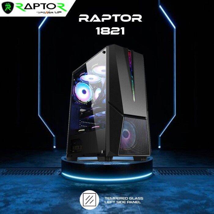 Casing Power Up RAPTOR 1821- include 1 FAN | Lazada Indonesia