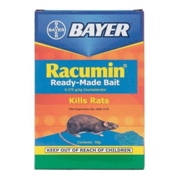 Racumin Rat Killer Bait, Ready-Made, 50g | Lazada PH