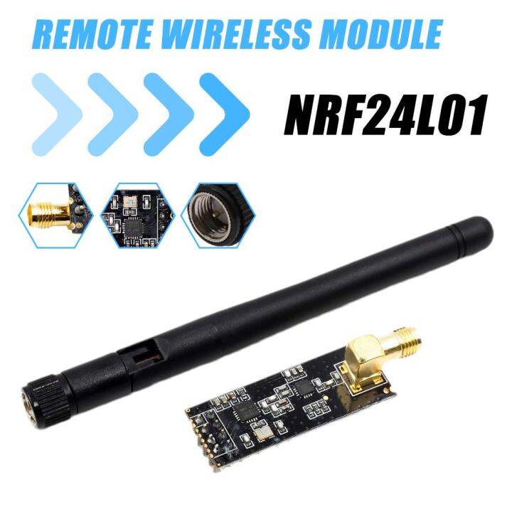NRF24L01 2.4G Wireless Modules 1100-Meter Long-Distance With Antenna ...