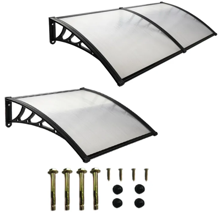 TANJUN Canopy For Window Heavy-Duty Awning Canopy Roofing With Bracket ...