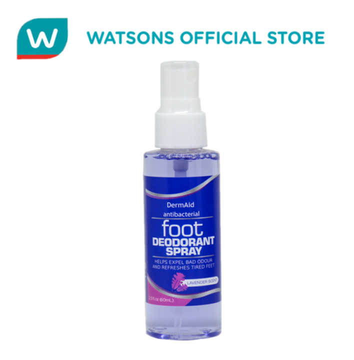 DERMAID Lavender Foot Deodorant Spray 60ml | Lazada PH