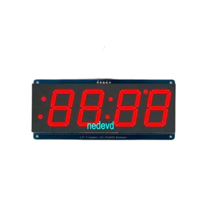 Red 1.2' 4 Digit 7 Seven Segment LED Display IIC voltmeter | Lazada PH Red 1.2' 4 Digit 7 Seven Segment LED Display IIC voltmeter | Lazada PH