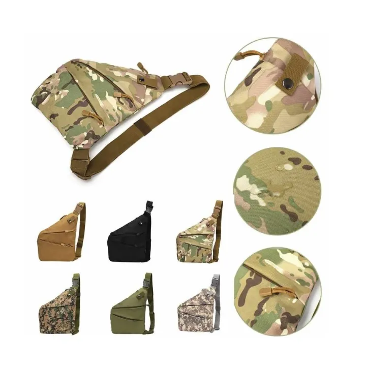 [Annie Online Store】High Quality Tactical Waterproof Sling Chest ...