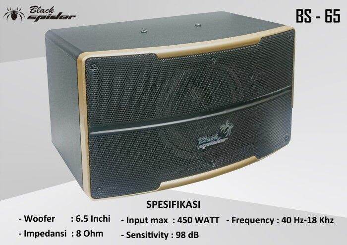 Speaker Karaoke Black Spider BS - 65 | Lazada Indonesia