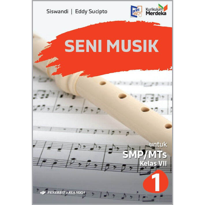 Buku Seni Musik kelas 7 8 vii viii smp kurikulum merdeka penerbit erlangga best seller | Lazada ...