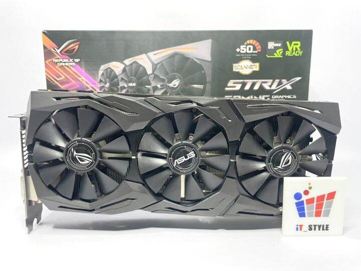 การ์ดจอ GTX 1080Ti ROG STRIX 11 GB มือสอง สภาพสวย | Lazada.co.th