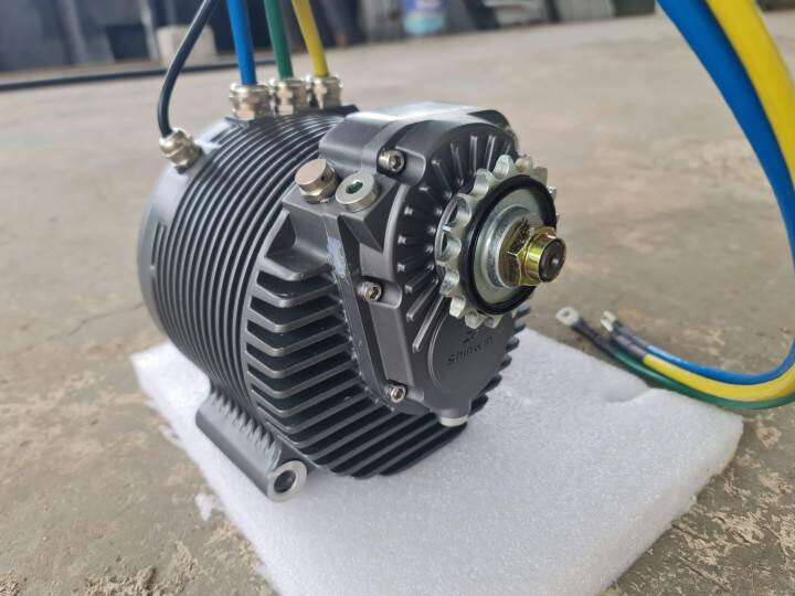 มอเตอร์รถไฟฟ้า ชนิด brushless pmsm มอเตอร์ไร้แปรงถ่าน มีแม่เหล็ก Shinwin MG160A 12kw | Lazada.co.th