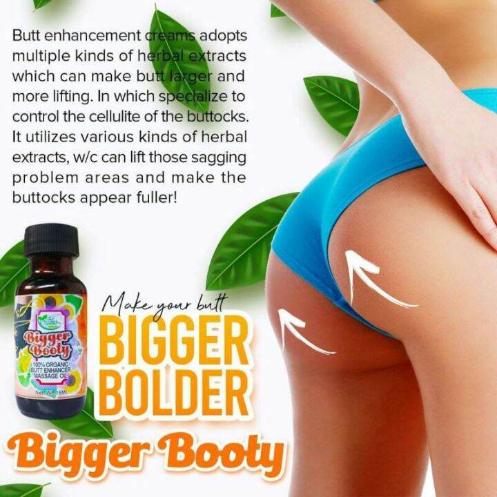Tins Organic Booty Oil 100% Original Best Seller Booty Oil Enlarger Firming Lifting Oil Plump ...