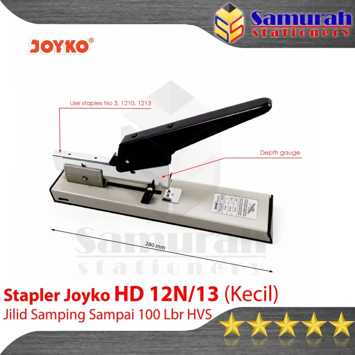 Stapler Joyko HD-12N/13 Pendek / Mesin Staples Jilid HD 12N / 13 Kecil ...