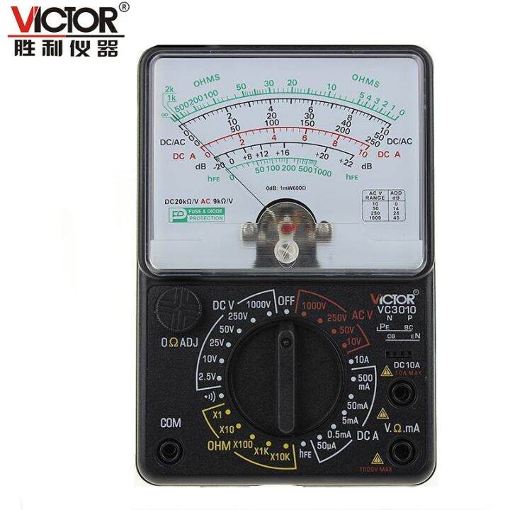 Victor Vc3010 Genuine Pointer Universal Multimeter High Precision Multi ...