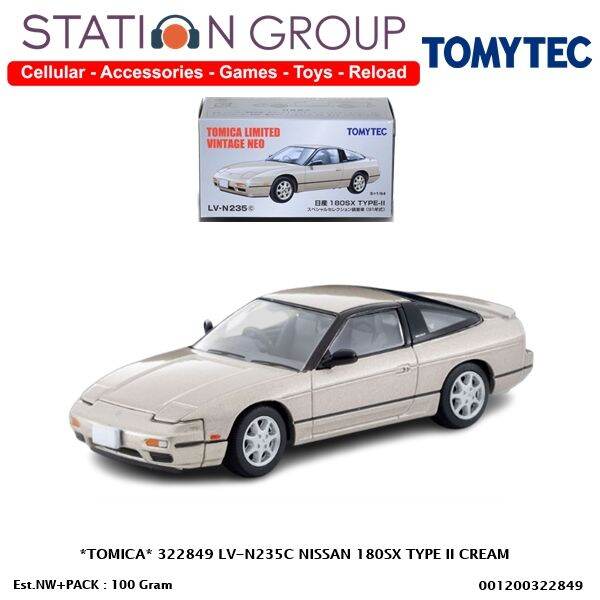 TOMICA 322849 LV-N235C NISSAN 180SX TYPE II CREAM - DIECAST | Lazada ...
