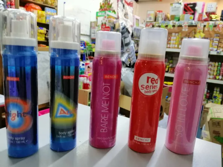 BENCH PERFUME BENCH 8/ ATLANTIS/ RED SERIES/ SO IN LOVE/ BARE ME NOT ...