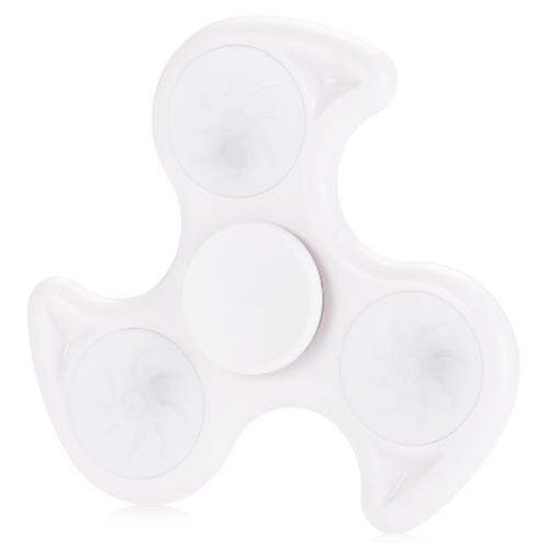 ABS TRIANGLE FIRE WHEEL FIDGET SPINNER WITH LED LIGHT ADHD FOCUS ...