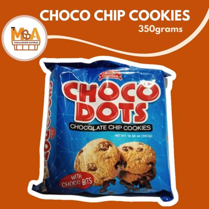 CHOCO DOTS RICH GARDEN CHOCOLATE CHIP COOKIES (350 GRAMS) | Lazada PH
