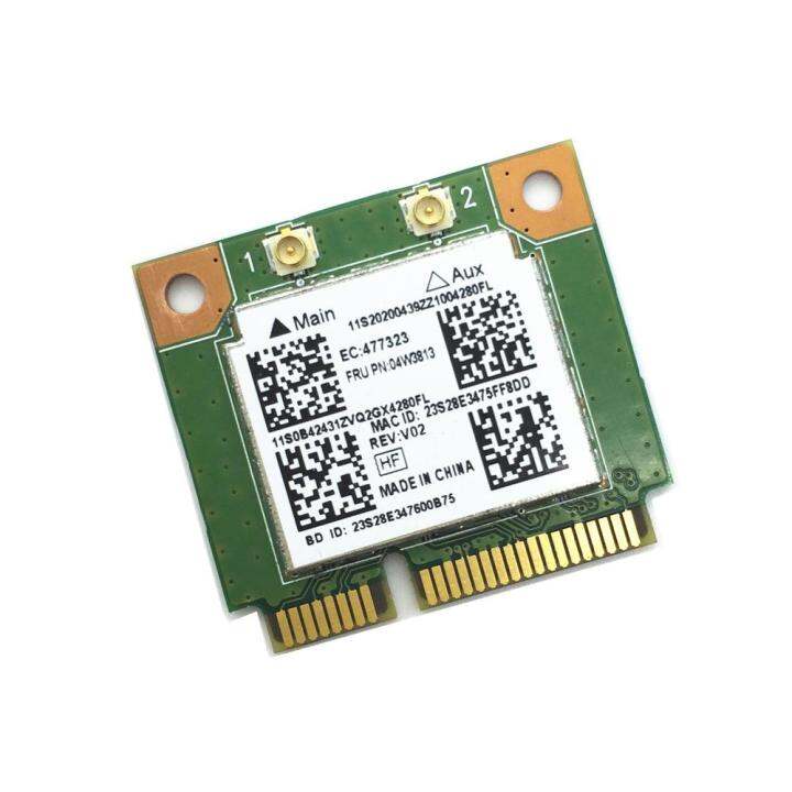 RTL8723BE 300Mbps Bluetooth 4.0 MINI PCIE Network Card for E540 S440 S540 802.11b/g/n 04W3813 ...