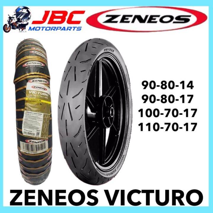 Zeneos Victuro Race Tire Motorcycle Tire Gulong by 14 17 | Lazada PH