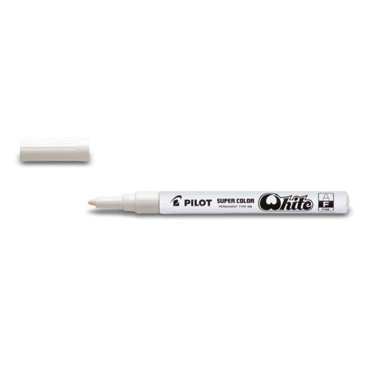 Pilot® Super Color White Paint Marker Fine | Lazada PH