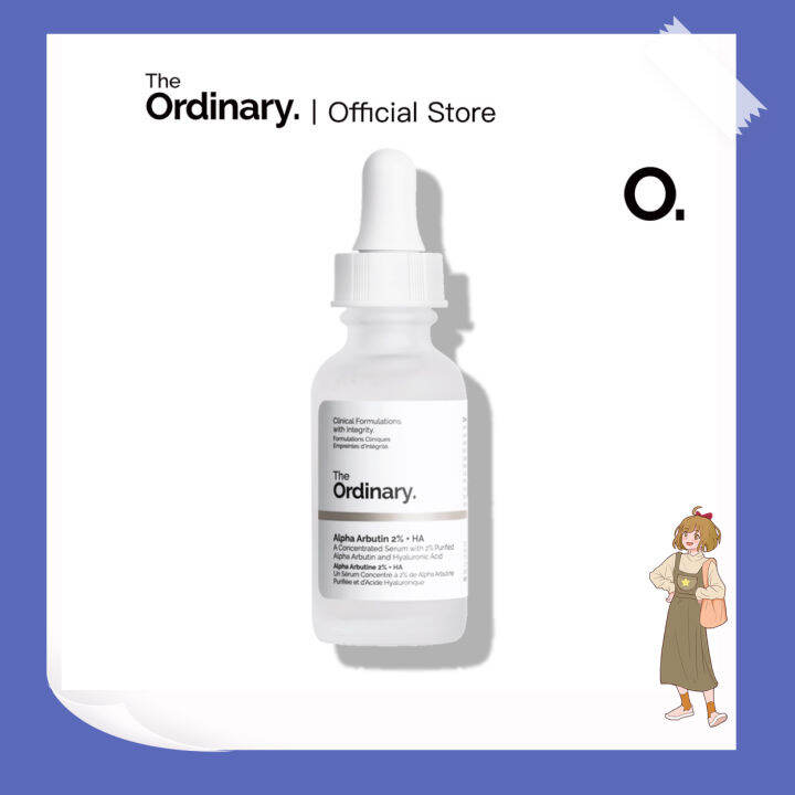 The Ordinary Alpha Arbutin 2% + HA 30ml Remove Dark Spots Freckle Hyper ...