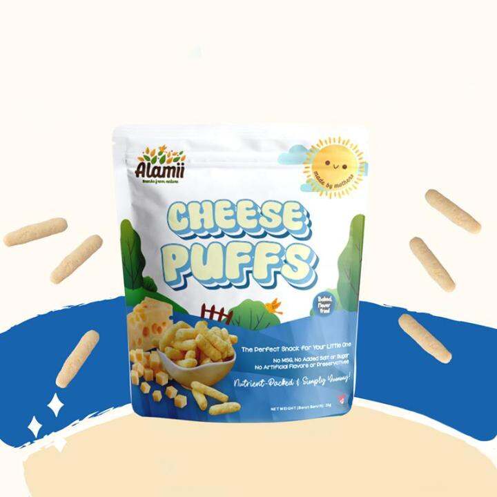 Alamii - Cheese Puffs 25gr - Cemilan Anak - Snack Sehat Anak | Lazada Indonesia