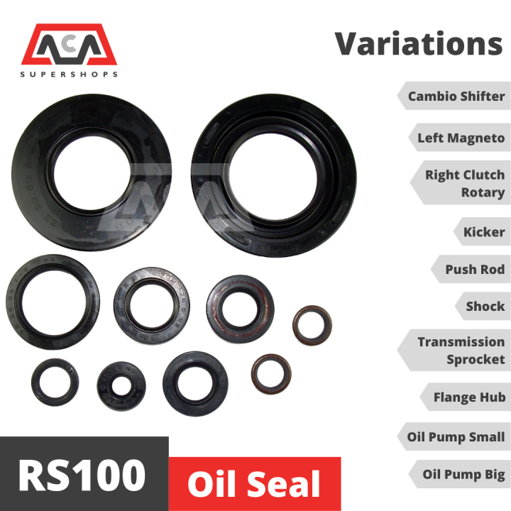 Oil Seal for Yamaha RS 100/RS100 | Lazada PH
