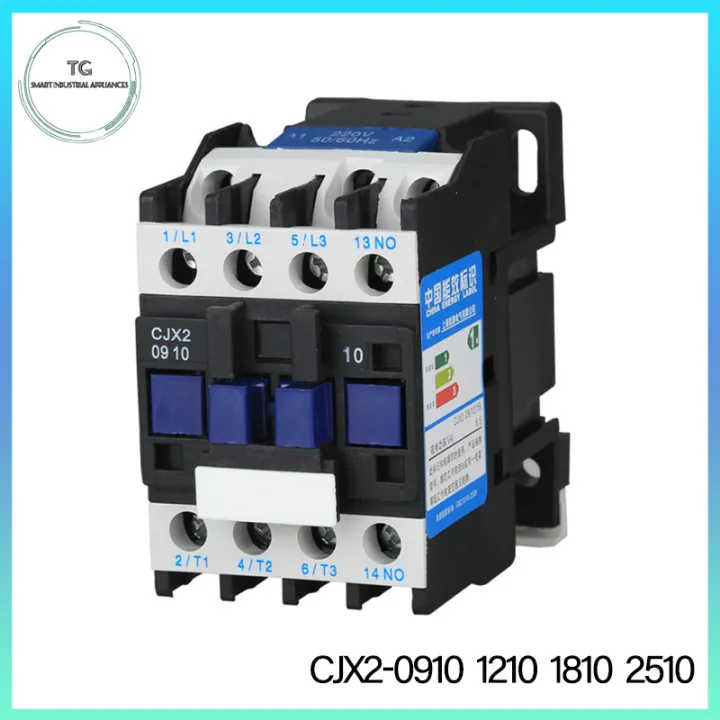 Chint AC contactor 220V three-phase CJX2 series CJX2-0910 220V CJX2-1210 220V CJX2-1810 220v ...