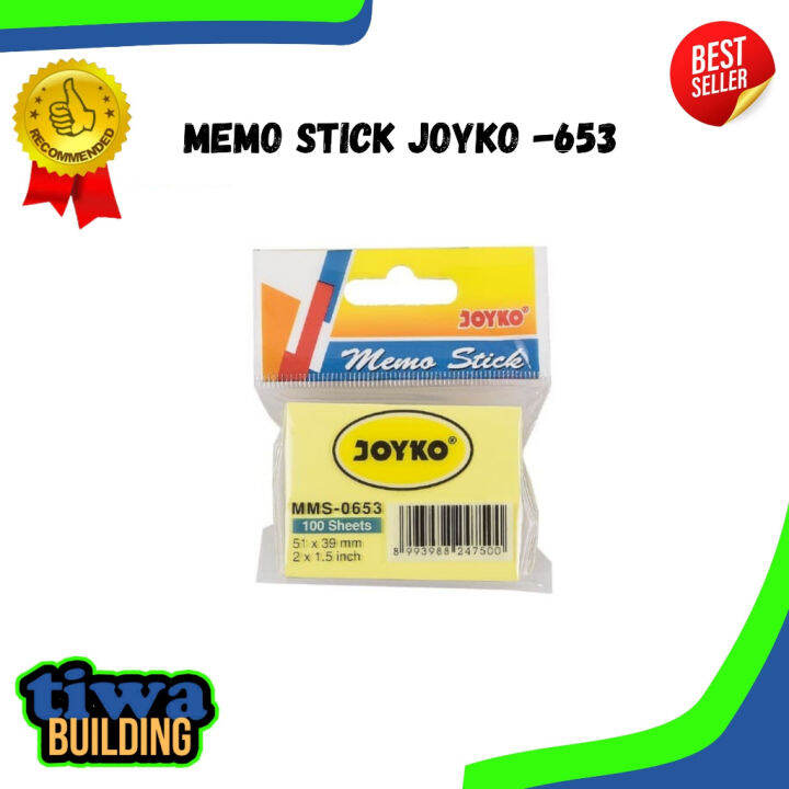 MEMO STICK JOYKO / STICKY NOTES / KERTAS MEMO TEMPEL/ MEMO PEREKAT ... MEMO STICK JOYKO / STICKY NOTES / KERTAS MEMO TEMPEL/ MEMO PEREKAT ...