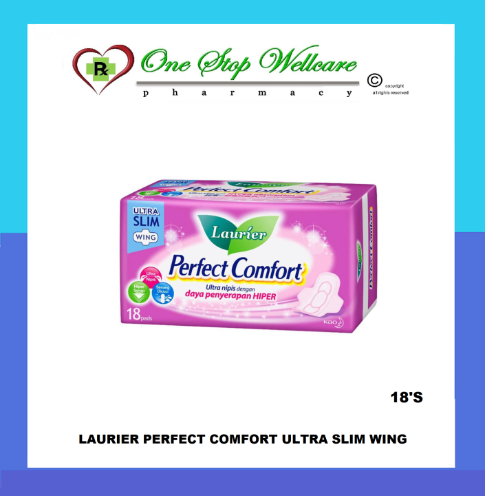 LAURIER PERFECT COMFORT ULTRA SLIM WING 18'S | Lazada