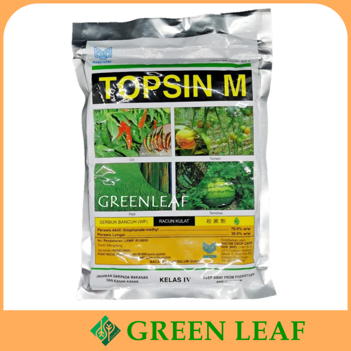Topsin M 500GM Racun Kulat Fungicide Preventive Ancom Thiophanate ...