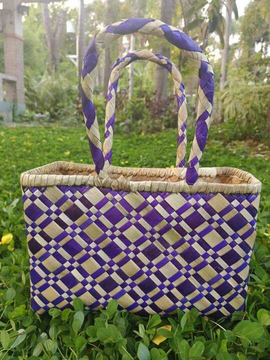 The Morning Store Modern Bayong Bags made from Pandan leaves "Sansan ...