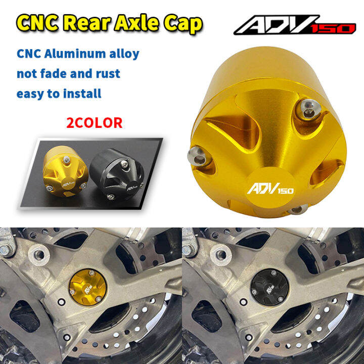 PMShop ADV 150 Motorcycle CNC Rear Axle Wheel Nut Cover Cap Falling ...