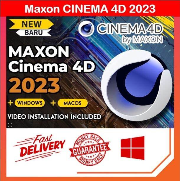Maxon CINEMA 4D R25 2023 | Lifetime For Win & Mac [ M1/M2 , Intel ] | Full Version [ Sent email ...