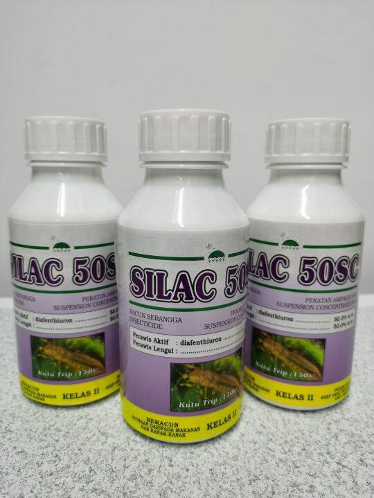 SILAC 50sc 500ml Racun Serangga sesuai untuk KUTU TRIP/LALAT PUTIH/HAMA ...