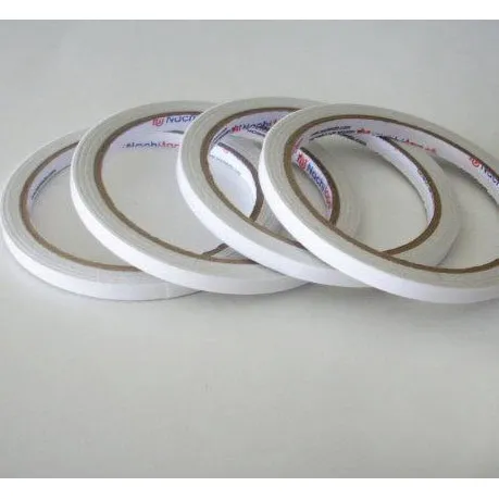Double Dobel Doble Dauble Tape Tip Bening Putih kecil ukuran 6mm NACHI ...